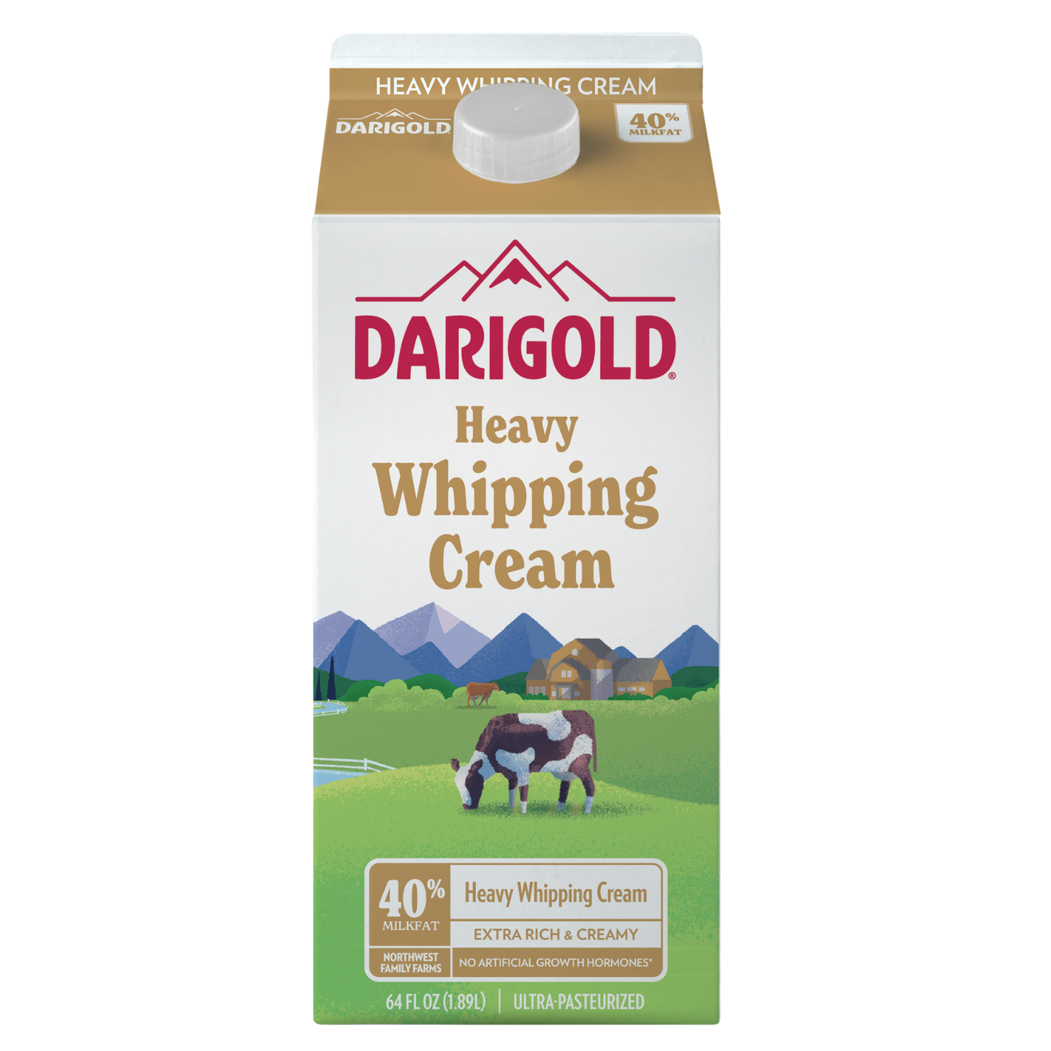 40% Heavy Whipping Cream | Darigold