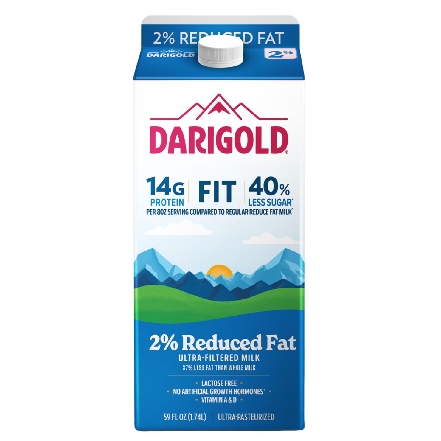 Ultra-Filtered 2% Reduced Fat Milk | Darigold